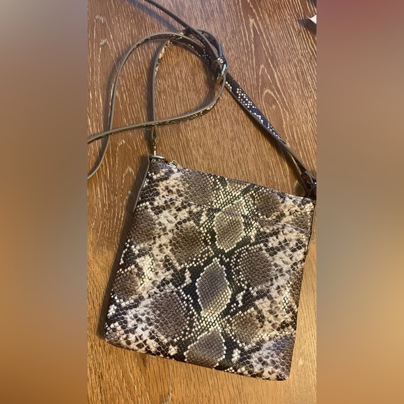 Bags | Snake Skin Crossbody Purse | Poshmark